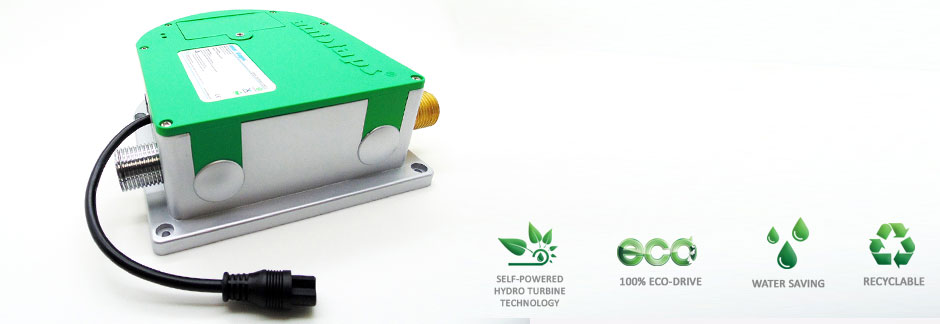 Autotaps™ self powered sensor tap | Water turbine power generator ...